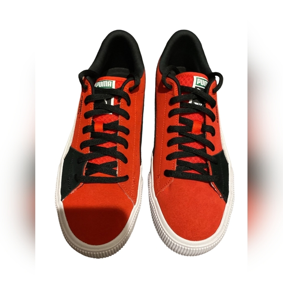 Puma | Shoes | Brand New Puma Suede No Box Size 95 Color Orange | Poshmark